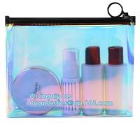 China Eva Clothing Packaging Plastic Clear Zipper Bag With Slider, pvc slider zipper bag for jewellery, pencil case, slider zi for sale