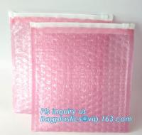 China Protection Usage For Cosmetic Packaging Slider Bags, Custom Poly Bags Slider Bags, Reusable Packing Slider bubble bag, H for sale