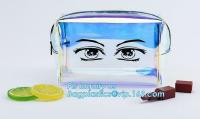 China Slider zipper Clear pvc bag for package Vinyl transparent pvc bag cosmetic packing, PVC Bag with Plastic Zipper and Slid for sale