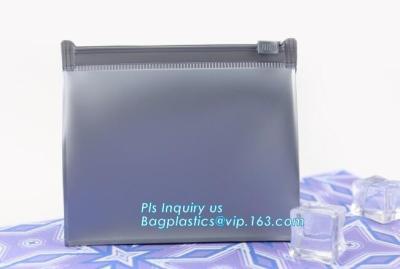 China vinyl toiletry zipper bag pvc slider bag waterproof customized print clear pvc cosmetic bags, Reusable Clear Pvc Cosmeti for sale