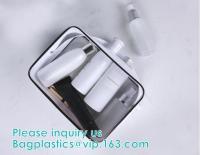 China transparent cylinder zip PVC tube bag with hang hook for storage underwear portable PVC, Tube Cylindrical PVC packing Ba for sale