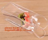 China Wine Chiller, Wine Cooler Plastic bag, PVC Wine Cooler Bag, Refillable Travel Plastic Pvc Bottle Ice Tote Red Wine Coole for sale