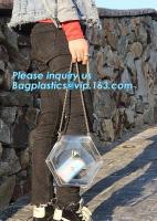 China PVC Mesh Handbag Women Large Tote Hollow-out Shoulder Bag Summer Hot Beach Bag Cosmetic Travel Bags, pac, packs, wallet for sale