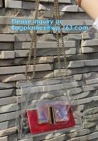 China Waterproof Tote Bag for Teen Fashion And Classy woman, Durable Clear Pvc Zipper Bag Backpack For Best Price, PVC Shoulde for sale