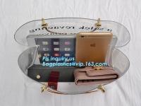 China Waterproof transparent pvc shoulder bag beach tote bag, Stylish young outdoor carry clear pvc shoulder bag, PVC Beach To for sale