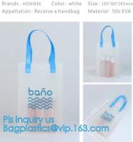 China Beach Lash Package Tote Shoulder Bag with Interior Pocket, Customized Large Clear PVC Tote Bag Beach Bag, Water Resistan for sale