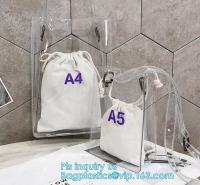 China waterproof stadium Bags handbags, Clear gift packing PVC handbag, Envelope Clutch PVC Vinyl Plastic Purse Bag, tote hand for sale