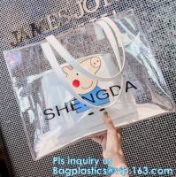 China Customized Design Shiny PVC Handbags, summer beach jelly candy handbag, hot candy bag silicone jelly handbag trendy fash for sale