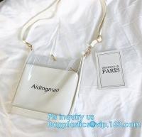 China Fashion Women handbag Transparent PVC Clear Beach single shoulder bag,woman handbag, PVC handbag ladies women tote bag for sale