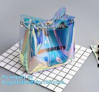 China High quality unique PVC PU ladies bag handbag, 100% Clear Purse PVC Beach Clear Handbags, women's bag/handbag/traveling for sale