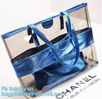 China Shinning PVC Metal Chain Girls Fashion Mini Handbags, Fashionable Women PVC tote bags jelly candy handbag, tote shopper for sale
