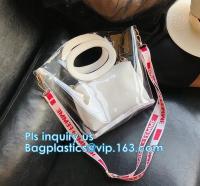 China tote bag pu waterproof beach package handbag, Colorful PVC PU Handbag For Woman, Beach Bag Women Handbag With Cotton Rop for sale