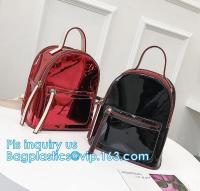 China vinyl backpack, Travel Bag Clear Unisex Transparent School Backpack, PVC Tarpaulin Dry Backpack, Customized Clear Childr for sale