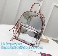 China vinyl backpack, Travel Bag Clear Unisex Transparent School Backpack, PVC Tarpaulin Dry Backpack, Customized Clear Childr for sale