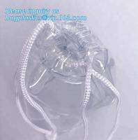 China promotion organza printed mini Handbag 100% biodegradable PVC Plastic Candy packaging gift Bag, promotional or advertisi for sale