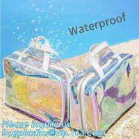 China vinyl pvc zipper bags with handles, Handbag Storage Anti-dust Cover Clear Hanging Closet Bags Organizer Custom Dust Bag for sale
