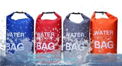 China Custom Logo Biodegradable Shopping Bags PVC Tarpaulin Hiking Climbing Portable Foldable for sale