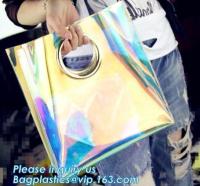 China Neon clutch bag for women, Neon Bag three bags in one set women dinner bag wholesale ladies totes handbags for sale