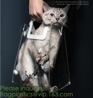 China Fashionable Colorful Eco Friendly Reusable Shopping Bags PVC Storage Handle And Accept for sale