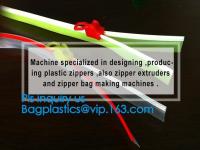 China PP clear long chain press lok zipper, seal pe document bag press lok zipper, double slider press lok zipper, SLIDER ZIPP for sale