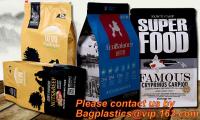 China Foil pet food packaging sealable pouches vacuum bags,pet cat /dog food packaging bag,animal supplements packaging pouch/ for sale