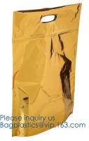China Qual Seal Flat Bottom Stand Up Pouch With Zip lockkk Slide Zipper Gusset 8 Side Seal Food for sale