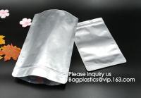 China Metalized Shielding Stand Up Pouch / Clear Stand Up Zip Bags Bags Packaging for sale
