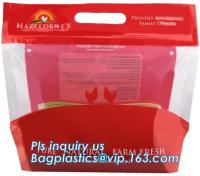 China PE slider grape bags with holes for fruit, press zipper handle on top cherry packaging stand up folding pouch, PE bag mi for sale
