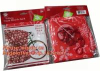 China giant new year fashion gift bag for packing presents,35''x25'' Santa sack fabric giant Christmas gift lucky bag in bulk for sale