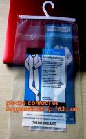China Eco Friendly Laundry Bags , Clothes Package Garment Bag With Hook Swimwear Zipper for sale