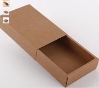 China Custom design luxury printed art paper cosmetic box for skin care cream packaging,drawer jewelry bracelets black paper p for sale