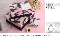 China luxury custom gift packaging paper watch box lid and base style box,Free Sample Luxury Custom Logo Round Paper Rose Flow for sale