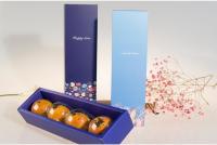 China Custom Wholesale Luxury Foldable Paper Gift Flower Packaging Box with PVC window,Luxury Black Paper Gift Round Rose Flow for sale