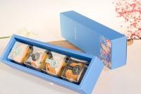 China Custom Wholesale Luxury Foldable Paper Gift Flower Packaging Box with PVC window,Luxury Black Paper Gift Round Rose Flow for sale