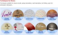 China SPOT UV, COLOR FOILING, EMBOSSED, DEBOSSED, GLOSSY LAMINATION, GOLD FOILING, LETTER PRESS, CARDBOARD, PROMOTION GIFT BOX for sale
