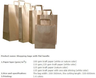 China Luxury high quality shopping carrier gift paper bag,making kraft paper bag custom printed luxury recycled shopping carri for sale