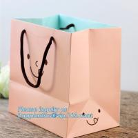 China Fashion Custom Printing Luxury Gift Shopping Carrier Paper Bag With Your Own Logo Print,strong twisted handle black leat for sale