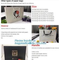 China Eco Retail Packaging , Shopping Paper Gift Bag Luxury Clothes Paper Carrier for sale