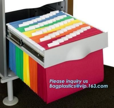 China Promotional Eco Retail Packaging A4 Brown Kraft Paper File Folder Filling Document for sale