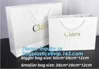 China Kraft Paper Shopping Bag With Ribbon Handles , Bowknot Shopping Bag for sale