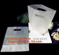 China Wholesale Heat Seal Custom Logo Printed Biodegradable Die Cut Handle Ldpe Hdpe PE Shopping Plastic Bag bagplastics bagea for sale