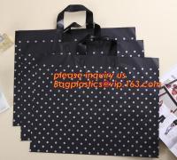 China 100% biodegradable soft loop die cut handle plastic carrier bag,Flexi Loop Handle Restaurant Takeaway Plastic Soft Mater for sale