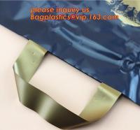 China eco-friendly plastic LDPE HDPE soft loop handle bag,Soft Loop Handle Bags/High quality white soft loop handle plastic ba for sale