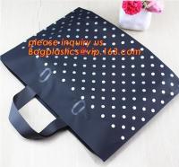 China eco-friendly china factory supply poly soft loop handle carrier bags shopper bags,Factory custom eco hard soft loop hand for sale