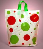 China Wholesale Die Cut Handle Eco-Friendly Custom Design Shopping Gravure Printing Groceries Plastic Bags With Logo bagease for sale