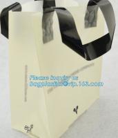 China soft loop plastic carry bags/soft plastic bags made in Vietnam,waterproof die cut handle plastic corn starch based biode for sale