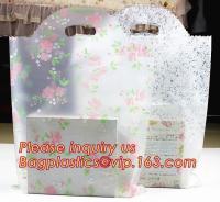 China Retail Shopping Bags For Goodie Bags, Party, Stores, Boutique, Clothes, Reusable Plastic Bags With Soft Loop Handle for sale