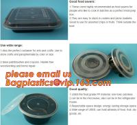 China Japanese Packaging Round Disposable Soup Salad Food Container Plastic Microwave Safe PP Bowl/Box With Lid bagplastics pa for sale