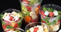 China Factory custom PET PP PS plastic salad box salad bowl and container boxes,PET Disposable Transparent Eco-friendly Plasti for sale