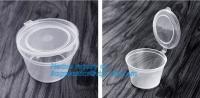 China 1oz 2oz 5oz 8oz 9oz short glasses small clear disposable plastic sauce cup,Eco-freindly disposable 55ml 2oz biodegradabl for sale